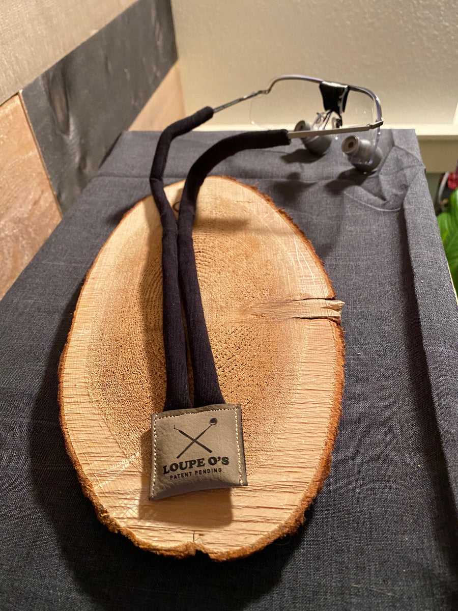 Black Loupe O's Magnetic Loupe Straps – Loupe O's, Inc.